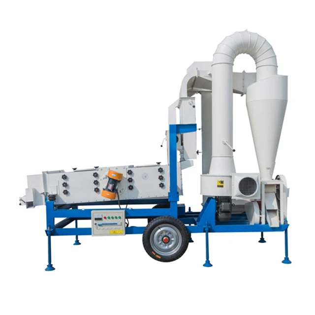 Cocoa Bean Cleaning Machine - Suction Type Grain Seed Cleaner ...