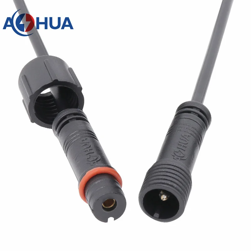 2Pin 3Pin 4Pin Electric Waterproof Connector Cable IP67 Male Female ...