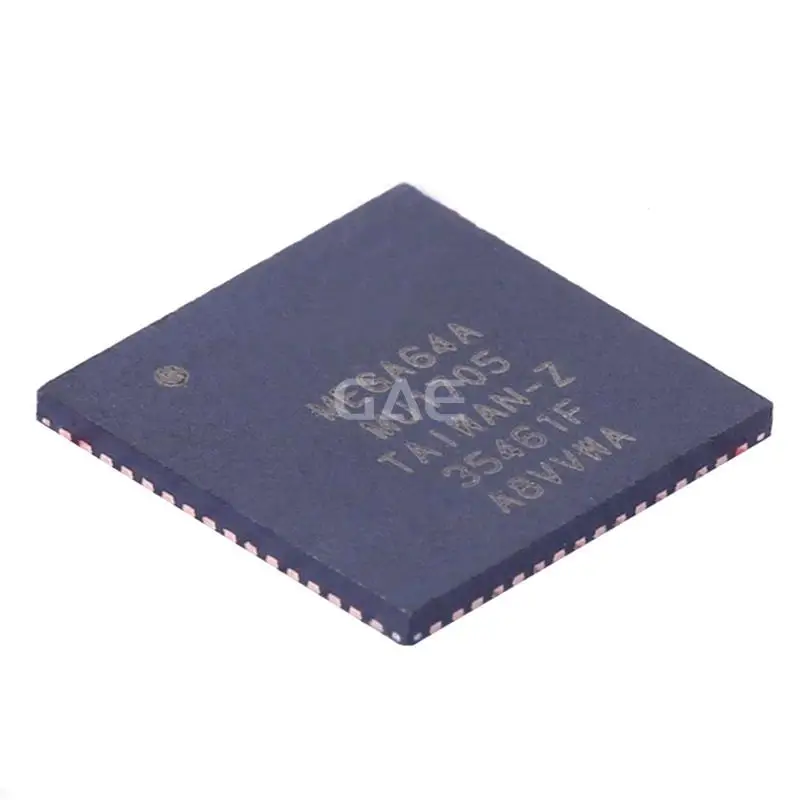 Mcu 8-bit Atmega Avr Risc 64kb Flash 3.3v/5v 64-pin Qfn Ep T/r - Tape ... Mcu 8-bit Atmega Avr Risc 64kb Flash 3.3v/5v 64-pin Qfn Ep T/r - Tape ...