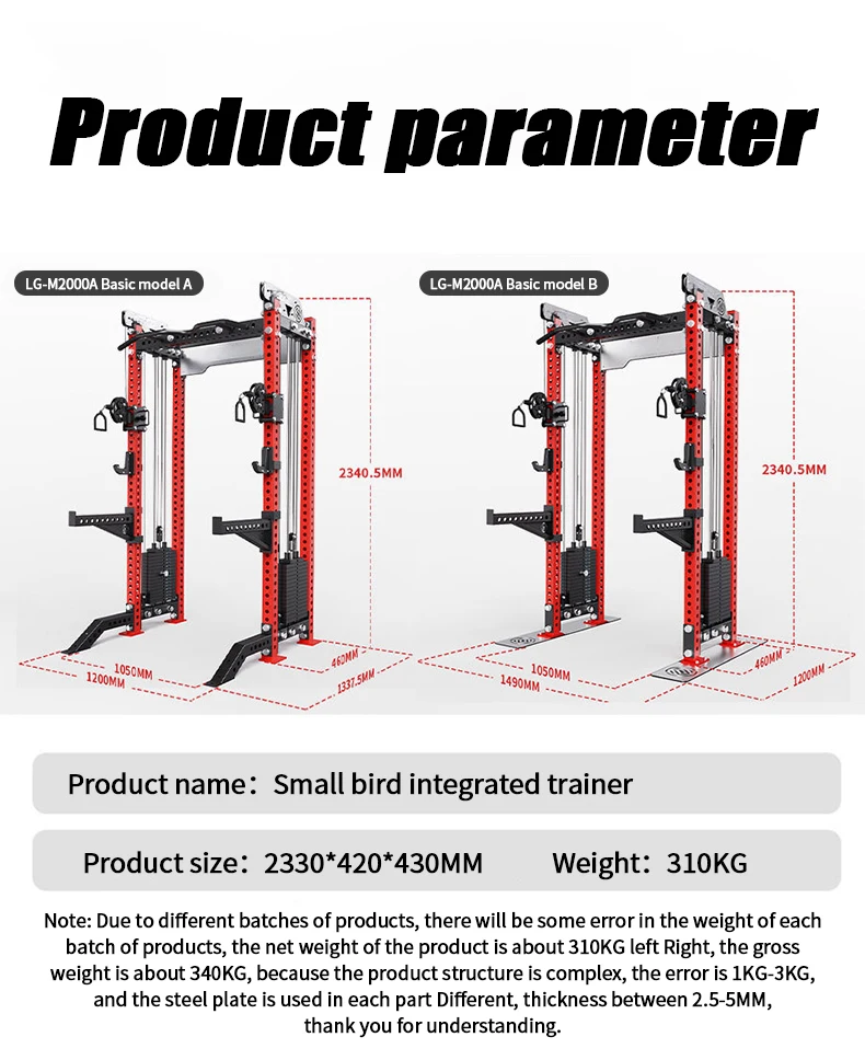 Strength Commercial Multi Gym Equipment - Power Smith Cable Machine ...