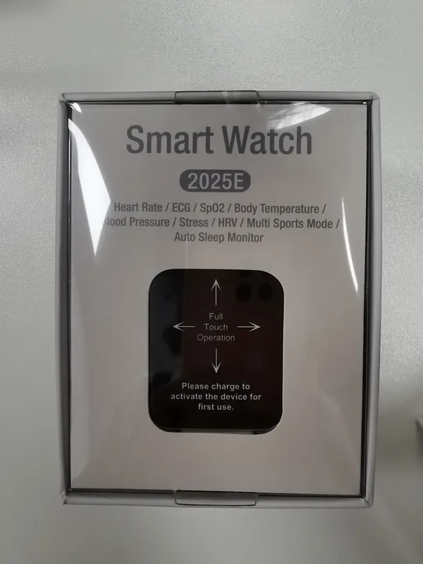 Ecg Smartwatch 3d Accelerometer Bluetooth Low Energy Wristband Spo2 ...