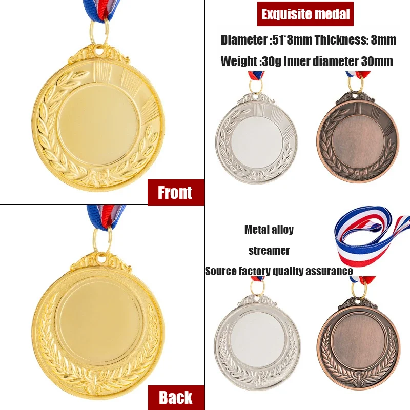 Blank Medals for Sublimation Blank Medals and Ribbons Wholesale High ...