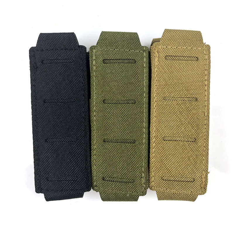 Laser Cut Tactical Single Fast Mag Pouch - Durable & Waterproof