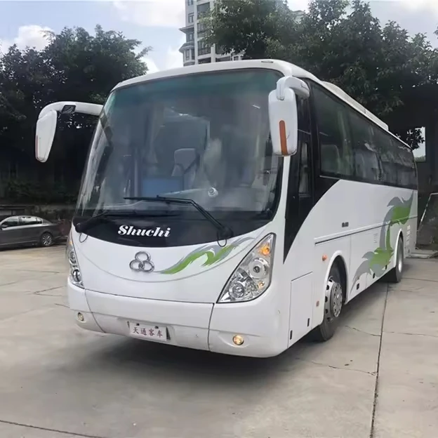 50% Off 2017 Shuchi Bus YTK6118 New Energy Coach Used 48 to 70 Seater ...