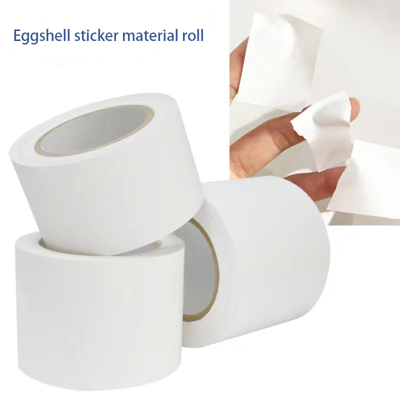 A4 Size Destructible Security Sticker Paper Destructible Vinyl Stickers ...