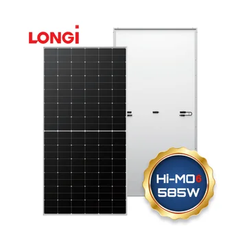 Newest Technology Longi Solar Photovoltaic Panels Half Cell 585w Solar ...