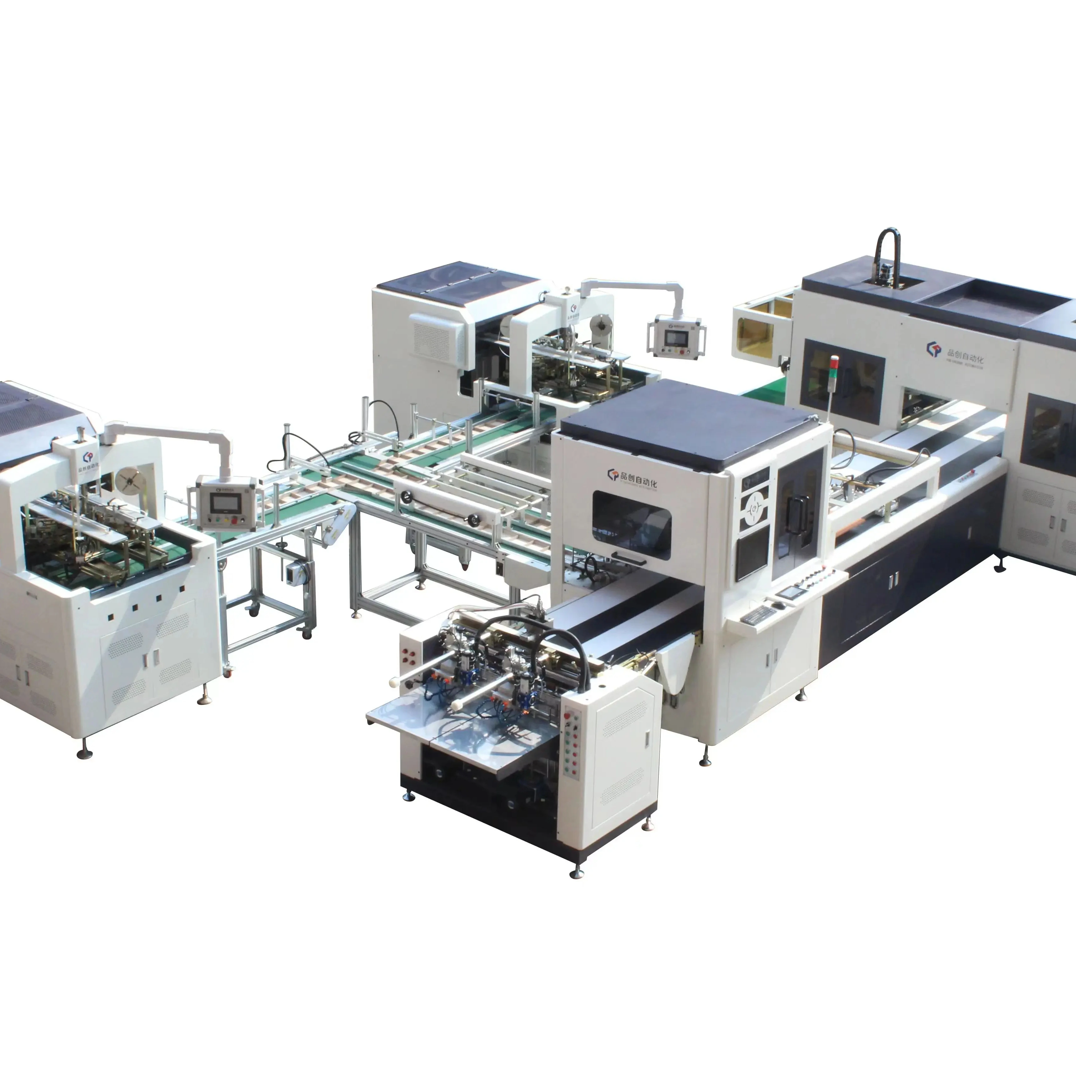 Automatic Double Rigid Box Making Machine Pc-8040a - Buy Carton Box ...