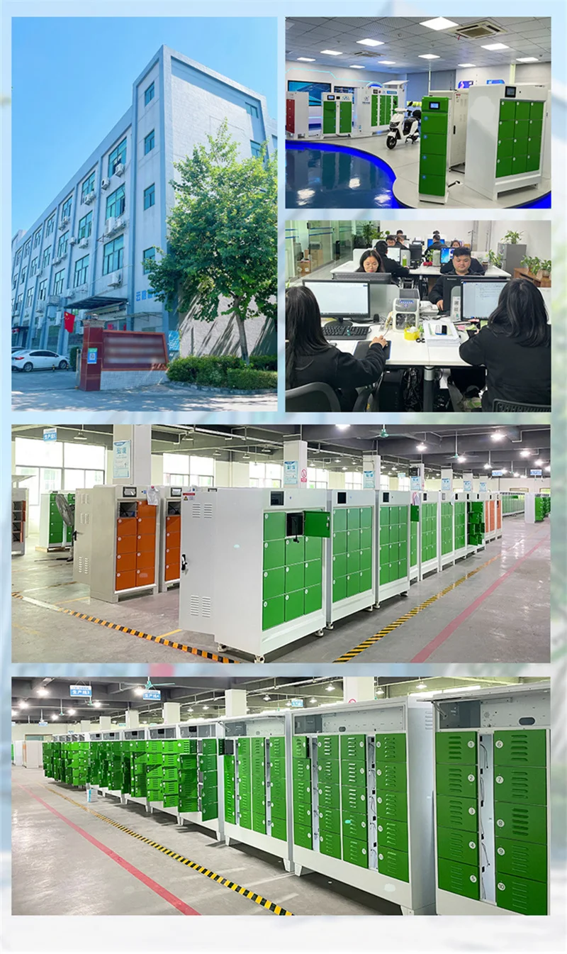 Smart 5 Door Power Exchange Cabinet With Wheels Touch Screen Operation ...