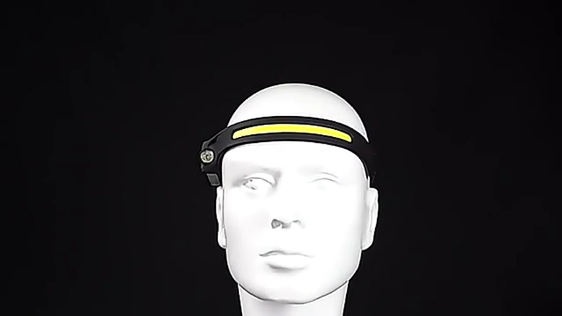 Portable Head Light Cob Front Torch Motion Sensor Flashlight Silicone ...