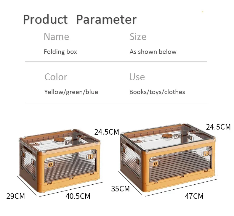 Collapsible Closet Organizers And Storage Container Bins Multifunction ...