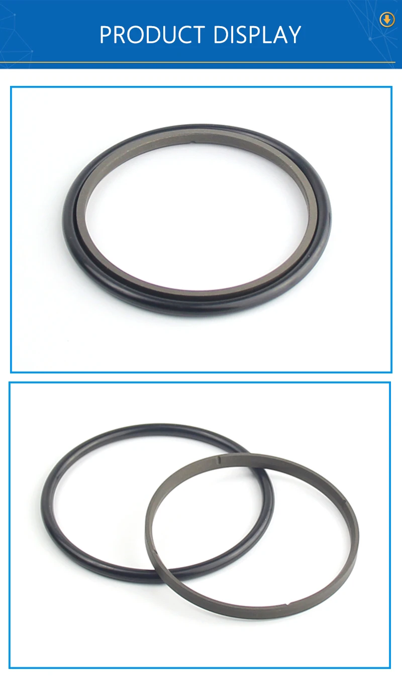 Ptfe Piston Ring for Cylinder Excavator Pneumatic Hydraulic Packing ...