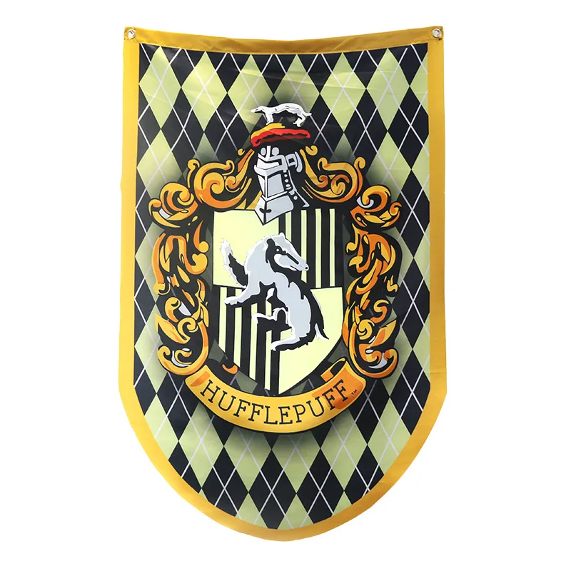 Magical Wizard School Flag Polyester Gifts Decorations House Hanging ...