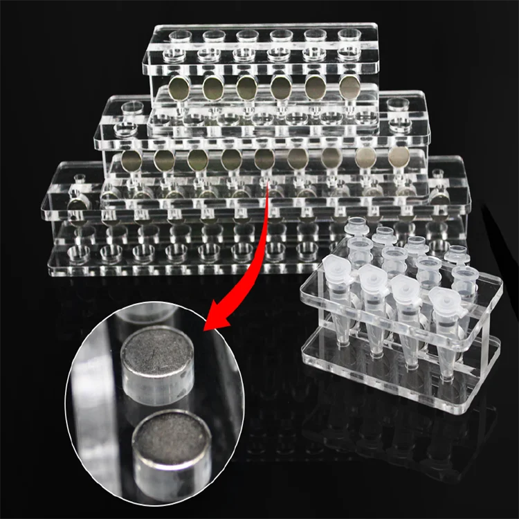 Magnetic Bead Separation Racks Stand - Lab Use 1.5ml/2ml Tubes