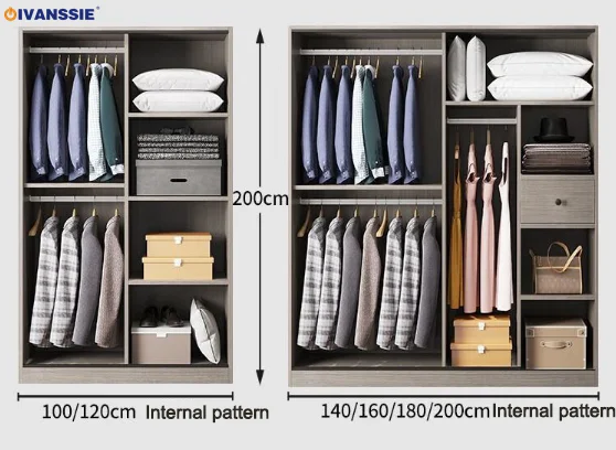 Modern Sliding Door Bedroom Wardrobes - Organize with Ease