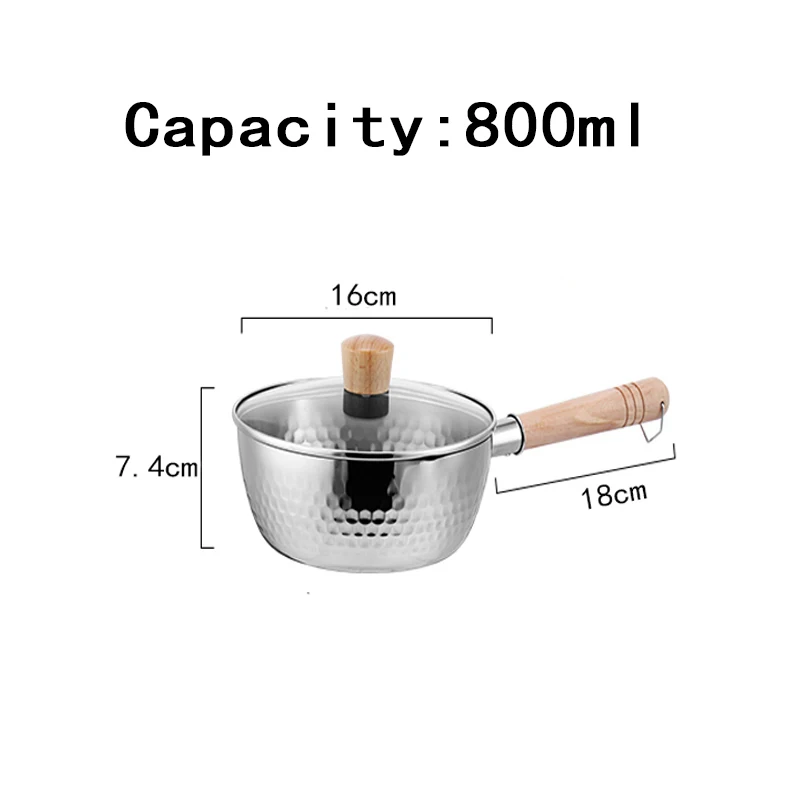 Japan Style Snow Pan Yukihira Saucepan Milk Pot For 18cm - Buy Japanese ...