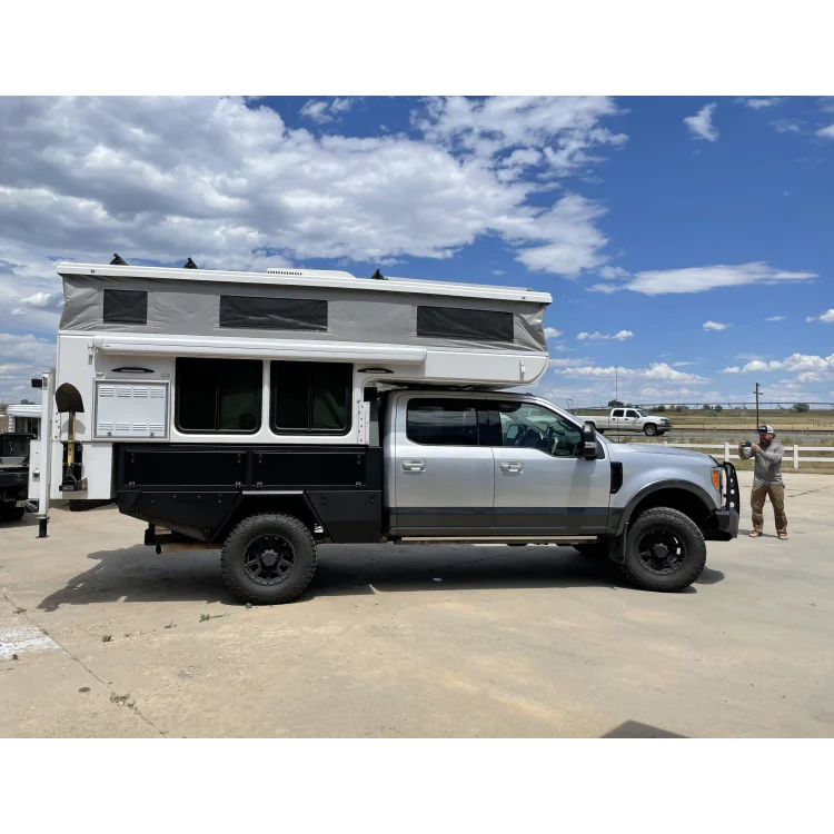 Customized 2024 Luxury 4x4 Rv Camper Travel Trailer Truck Camper ...