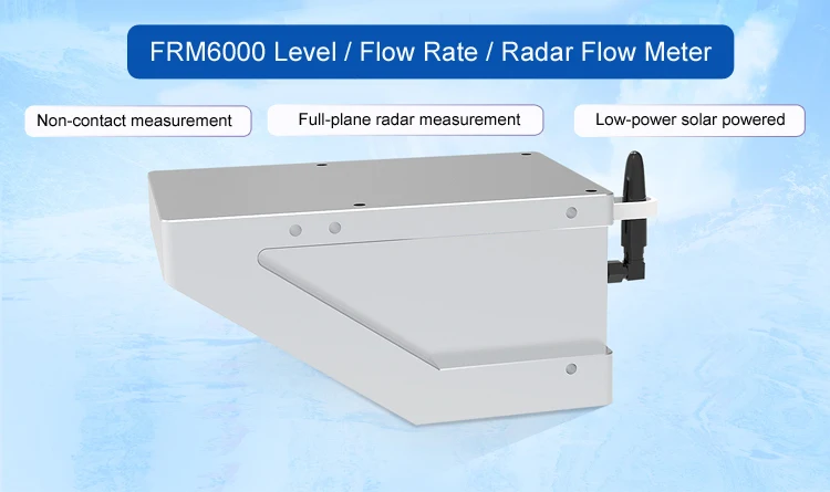 Frm6000 12v Radar Flowmeter 3 In 1 Rs485 Radar Flow Meter - Buy Radar ...