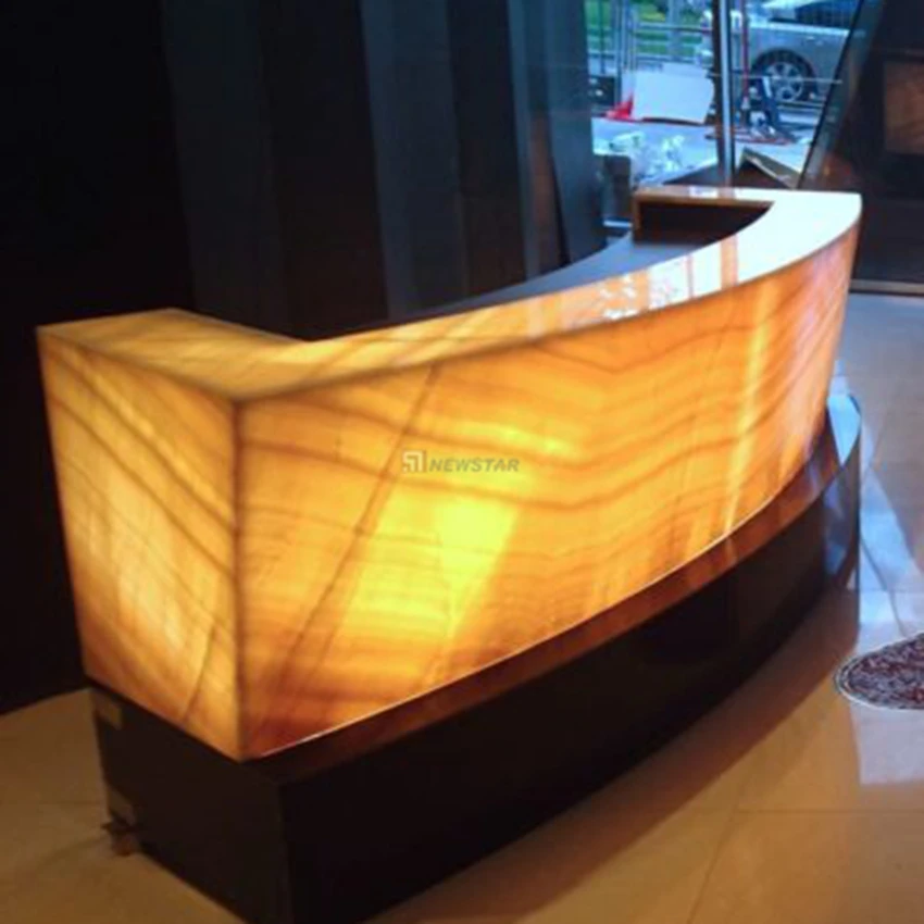 Alibaba.com: Newstar Custom Backlit Luxury Marble Translucent White ...
