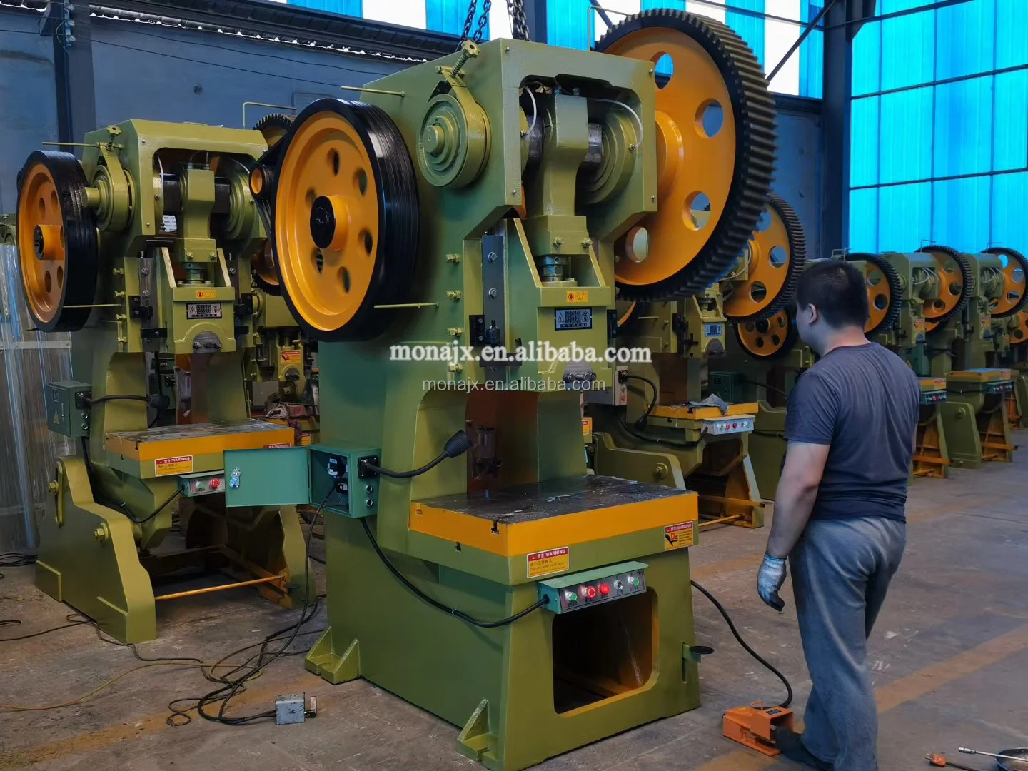 10ton Pressure Iron Sheet Metal Washer Hole Punching Machine Rates ...