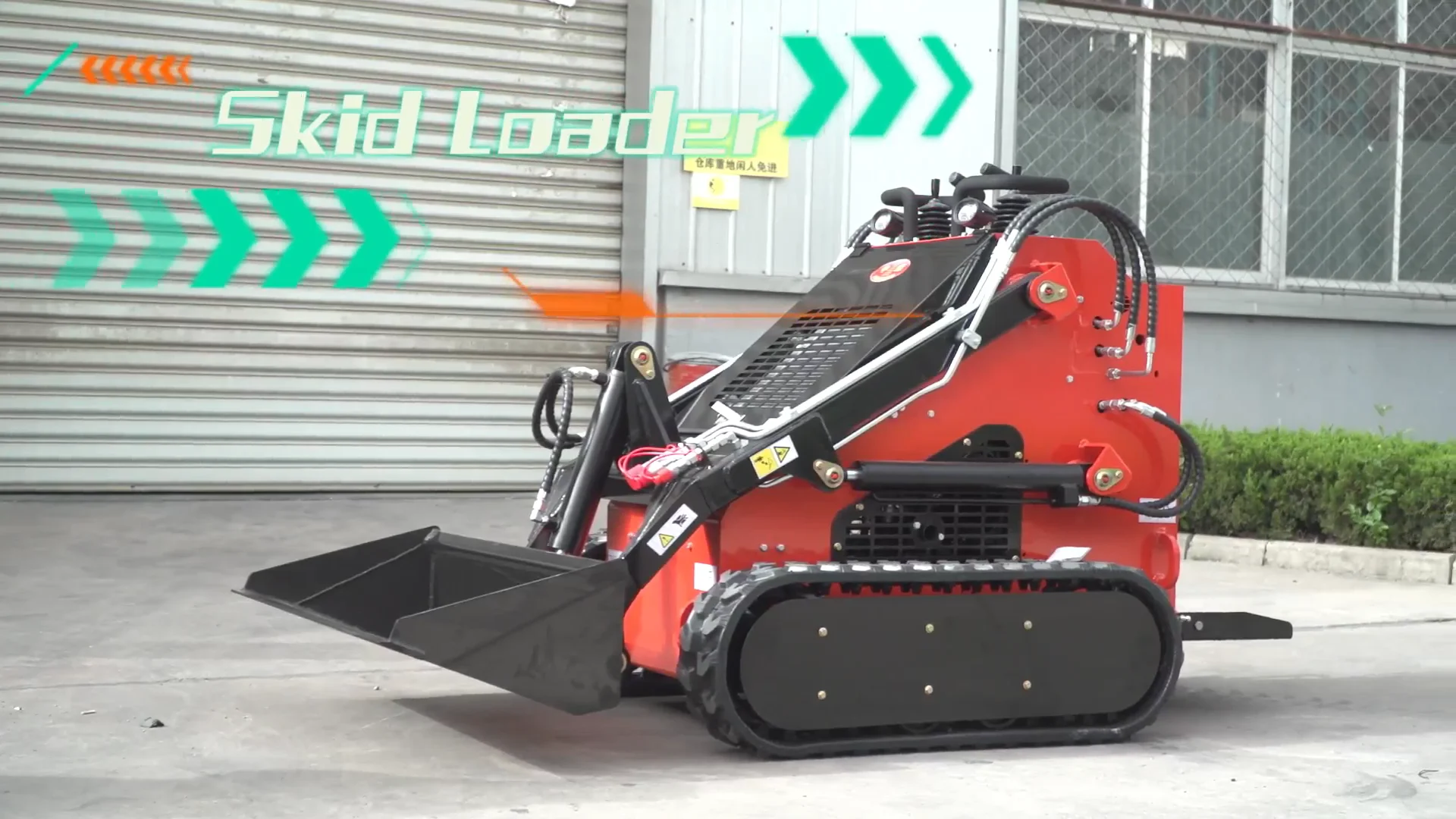 Ce Approved Mini Tracked Sliding Loader Compact Crawler Loaders Hot ...