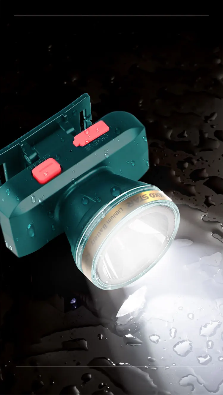 AKKO STAR AK55191 1W LED Lithium Battery Headlamp - 6500K