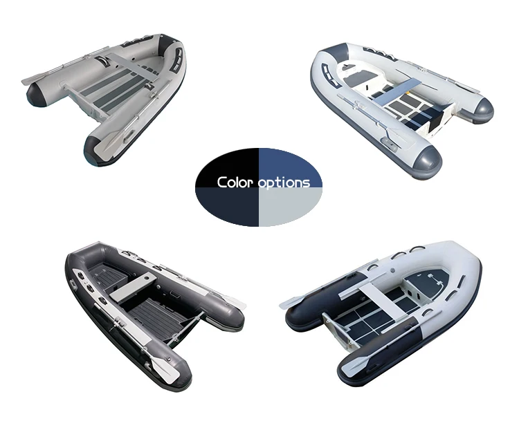 Aluminum RIB Boat - Durable & Ultralight 9ft-13ft Dinghy