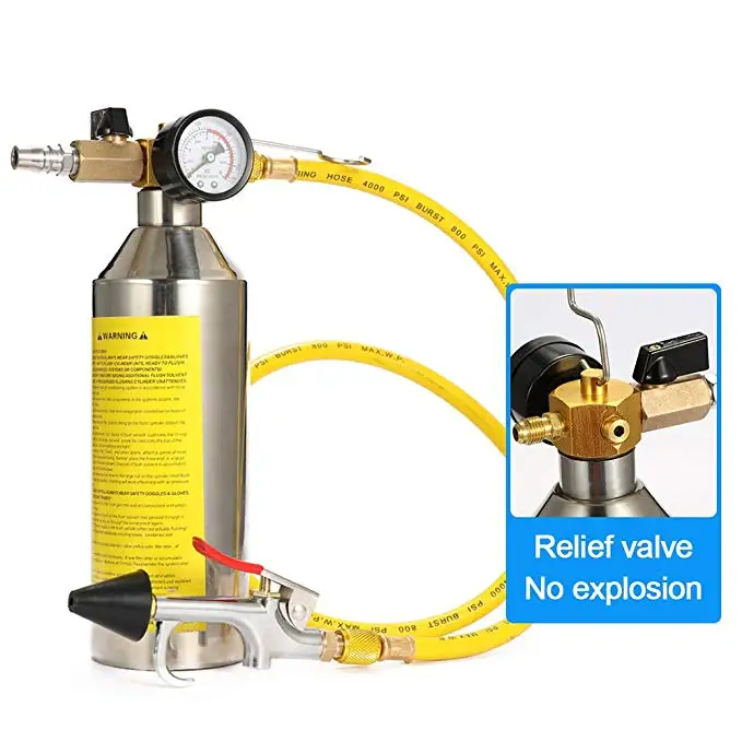 AUTOOL MMT210859 - Efficient Car A/C System Flushing Kit