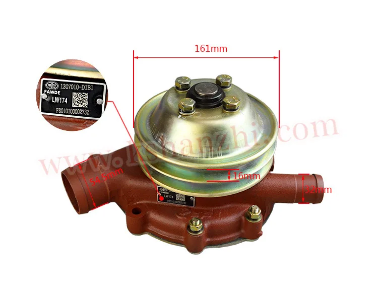 叉车零件1307010-D1B1 6110水泵/4D35，100% 原装| Alibaba.com
