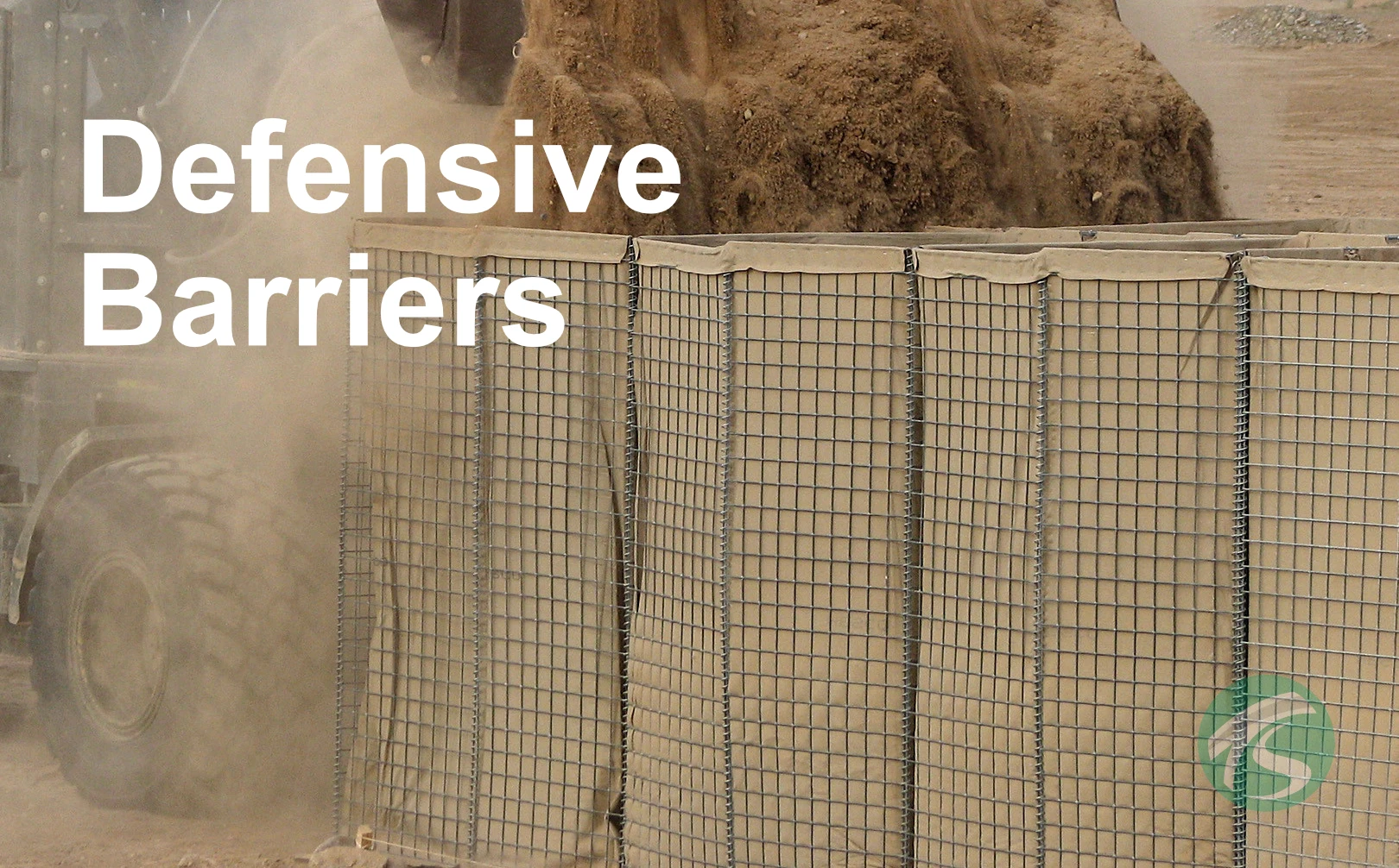 Heavy Duty Defensive Bags Sand Wall Barrier For A Shooting Range Not ...