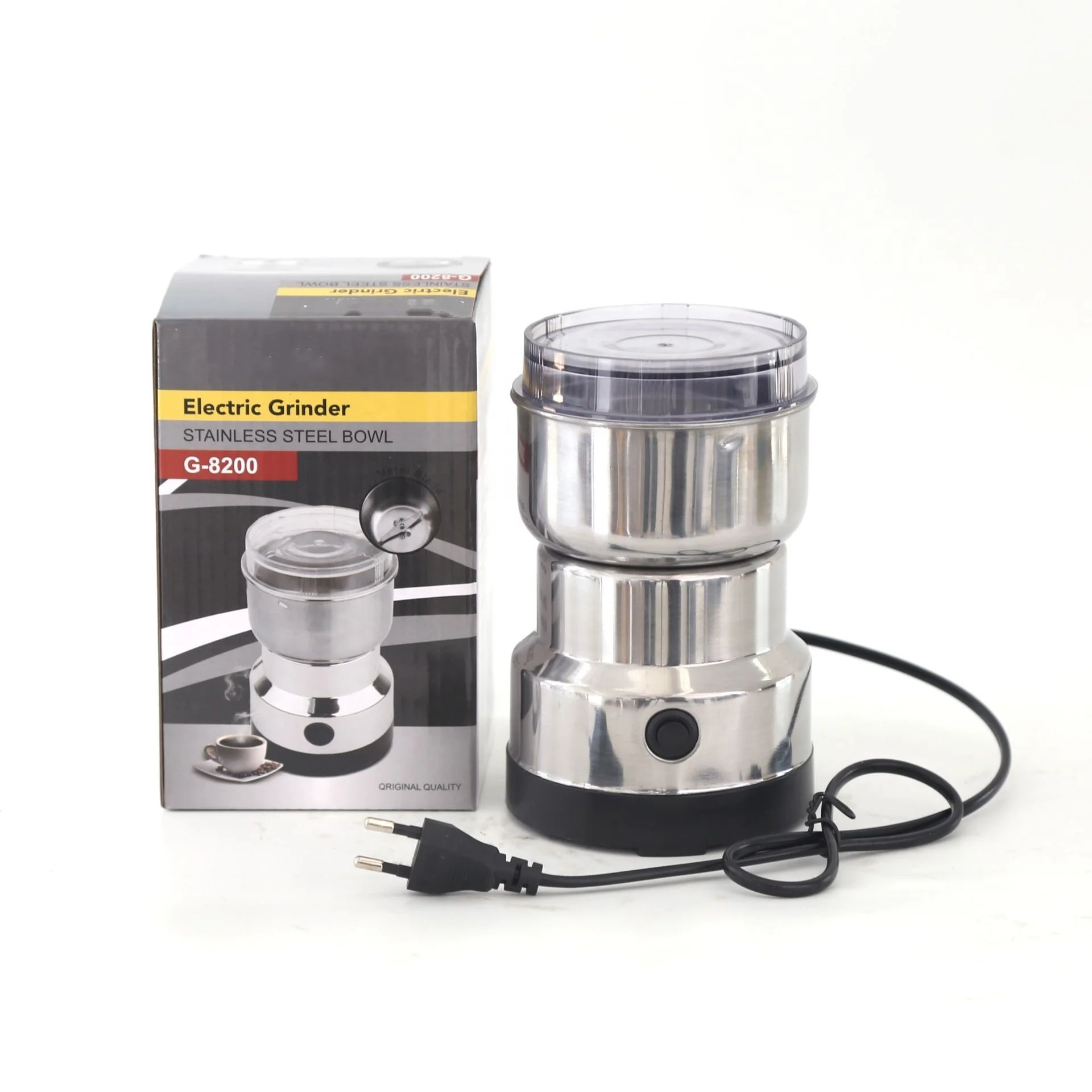 Electric Coffee Grinder Coffee Mill For Home Use With Mini Shape Coffee ...