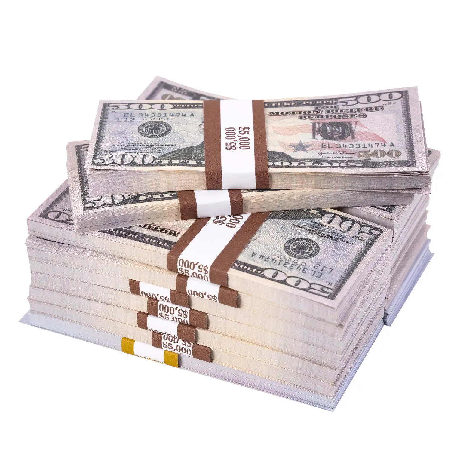 Realistic Prop Money Usa Dollar Teach Currency Counting Math Play Money ...