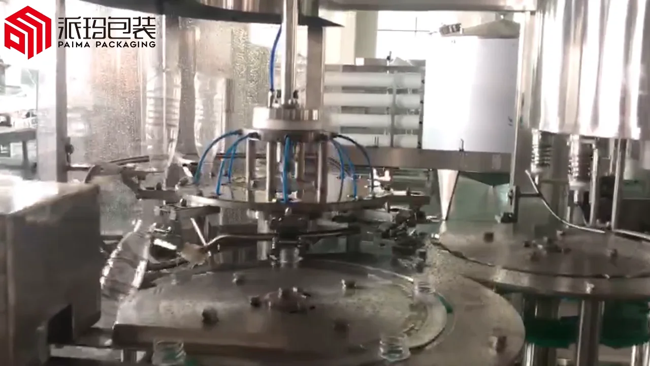 Complete Full Automatic 3 In 1 Plastic Bottle Pure Mineral Water ...