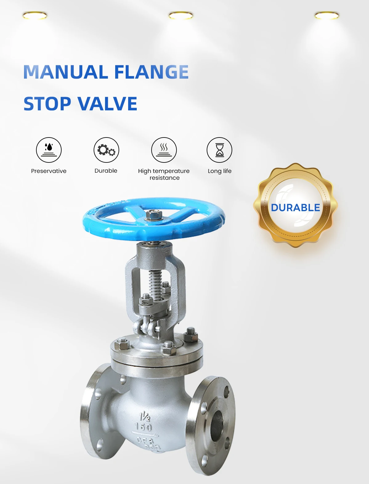 J41W/H-150LBP/R 304 Stainless Steel Manual Flange Globe Valve 316 Shutoff Valve| Alibaba.com