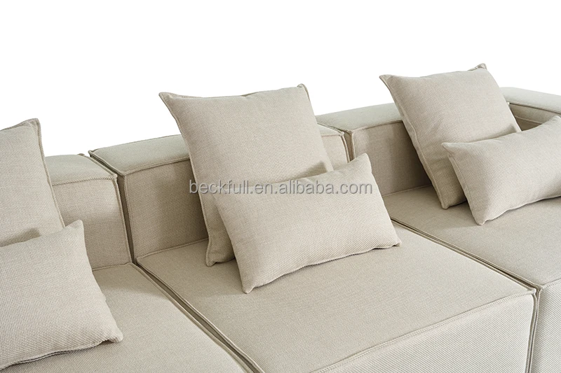 Modern Italian Luxury Modular Sofa 4 Seater Convertible U Shape Lounge ...