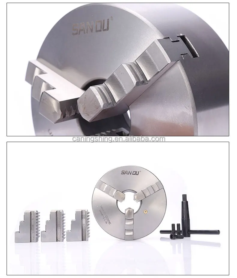 Adjustable Three Jaw Self Centring Chucks K11-200 - Buy Three Jaw Self-centering Chuck,Manual ...