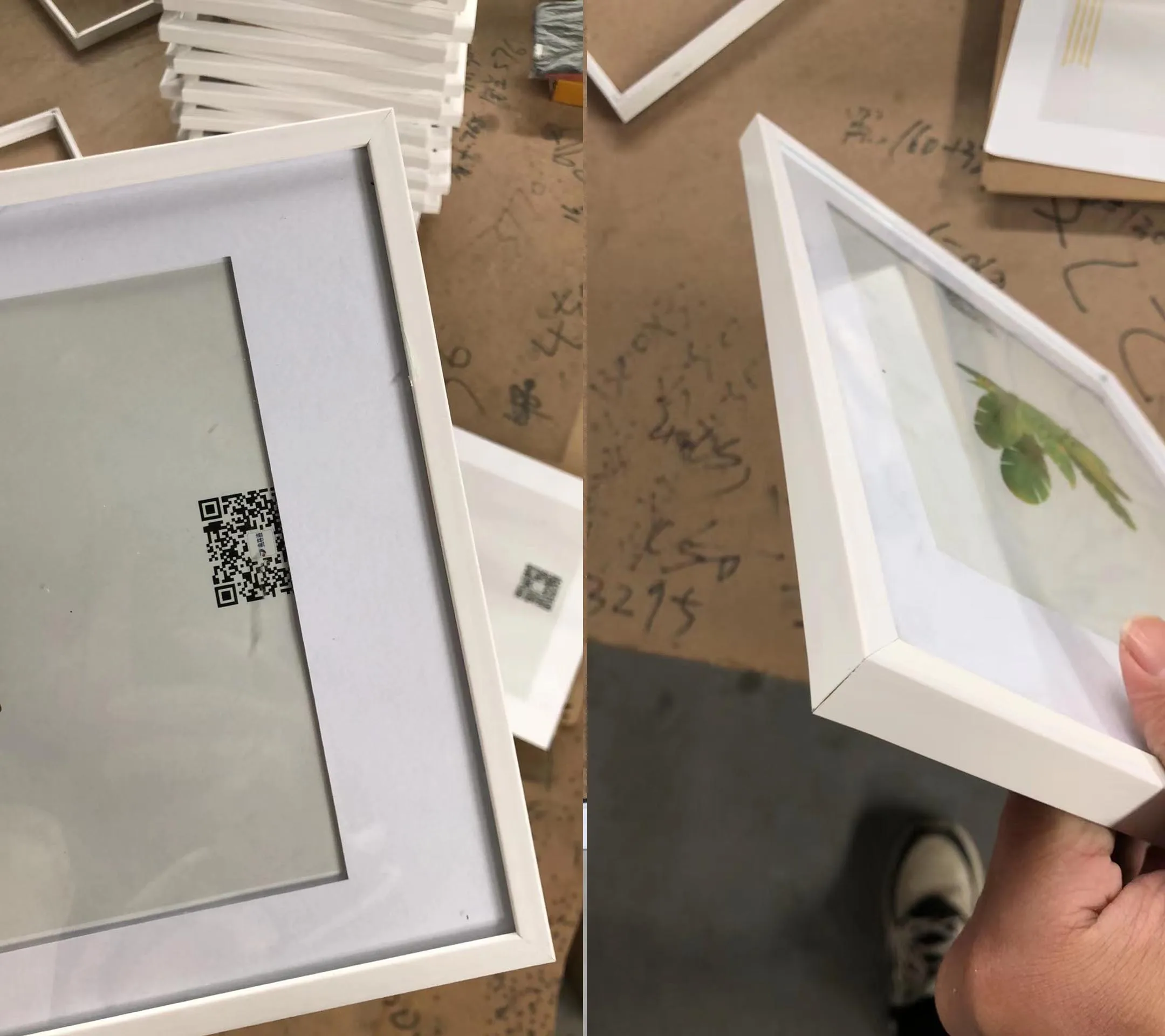 A3 Super Thin Gold Wpc Frame 29.7x42cm,Cheaper Than Pvc - Buy Thin ...