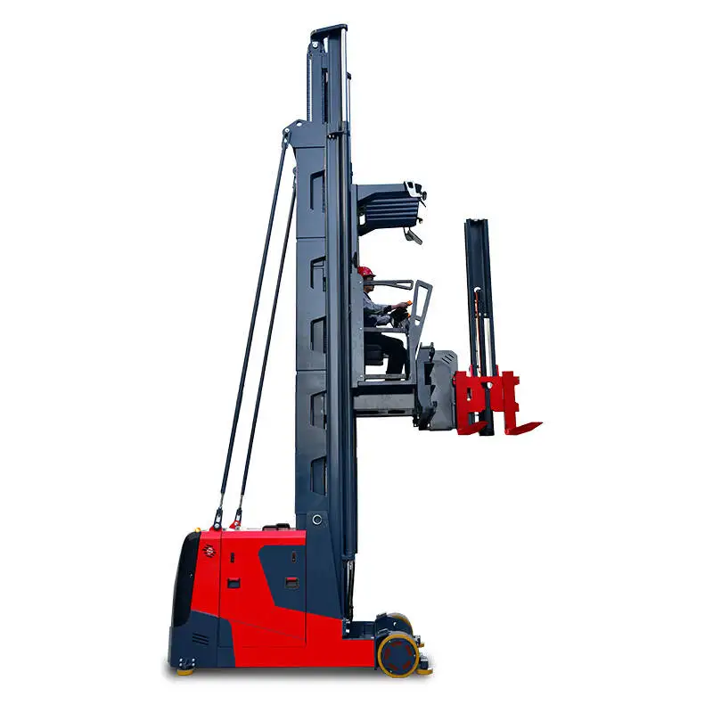 China brand Very Narrow Aisle Turret Truck Man Up Forklift 1.5ton lift ...