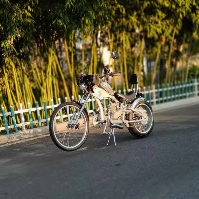 2-stroke Vintage Chopper Bike Fuel 48CC Engine Harley