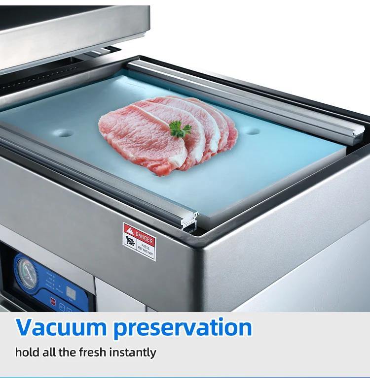 Empacadora Al Vacio Double Chamber Fish Vacuum Packing Machine Meat Big ...