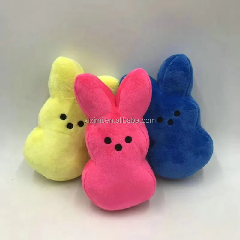 15cm Peeps Plush Bunny Rabbit Peep Easter Toys Simulation Stuffed ...
