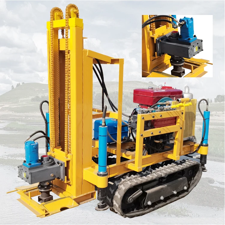 Full Hydraulic Mini Core Sample Geotechnical Drilling Rig
