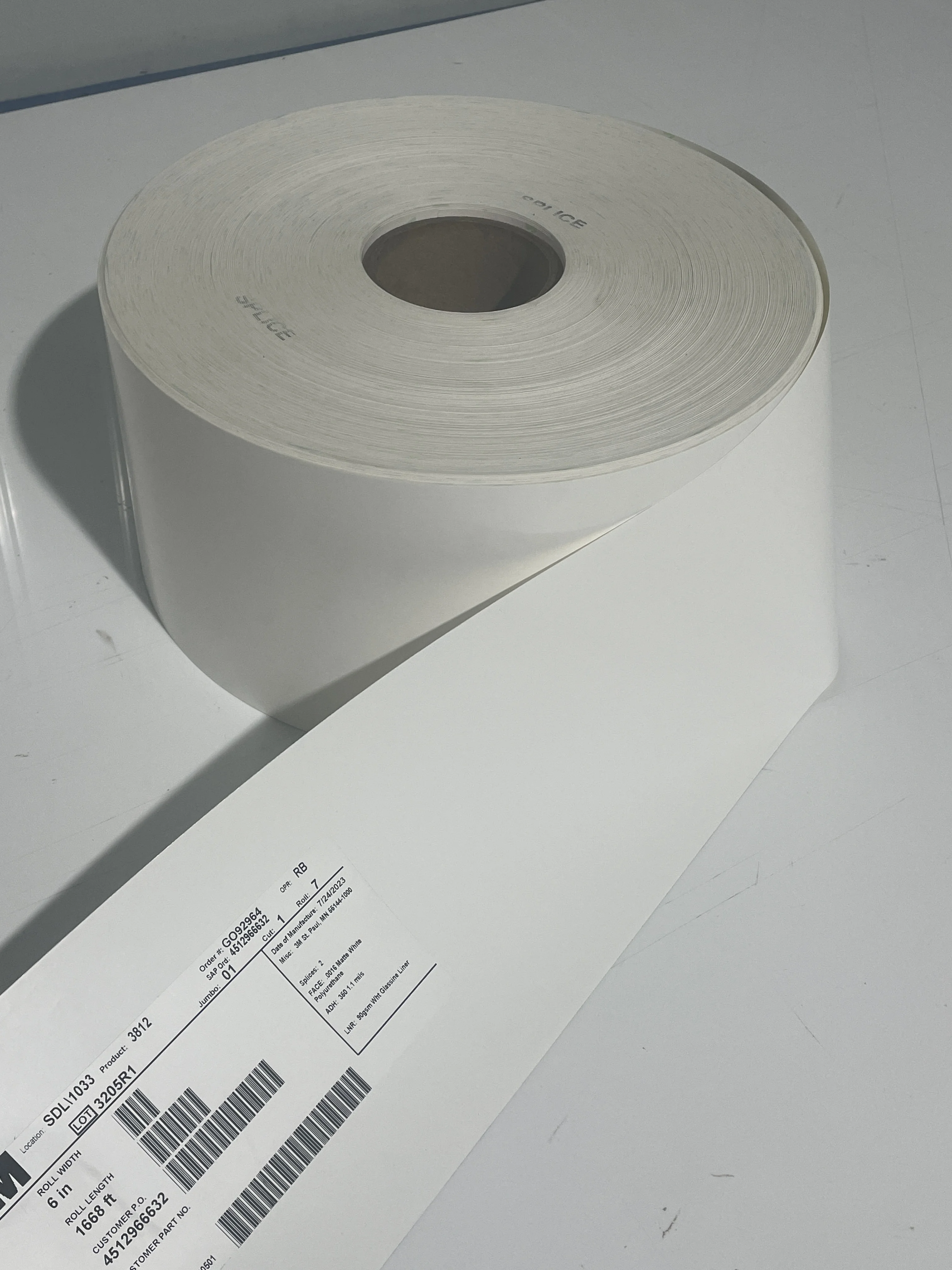 3M 3812 Tamper Evident Label Material Custom Printing Tamper Proof ...