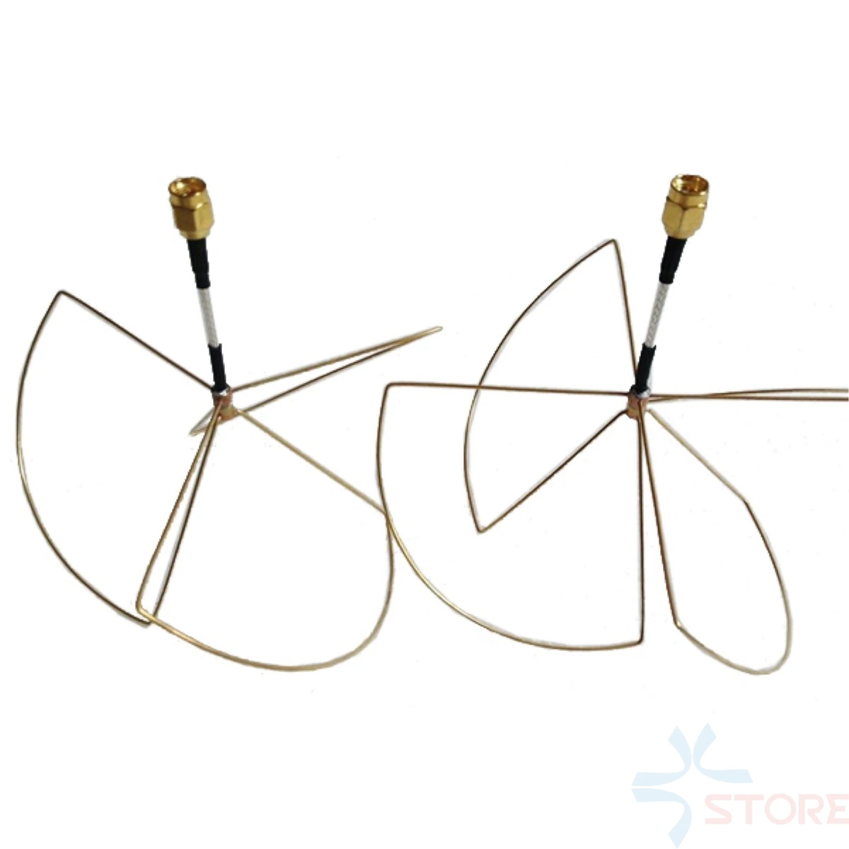 1.2GHz Clover Leaf Antenna Circular Polarized SMA male for 1.2Ghz 1 ...