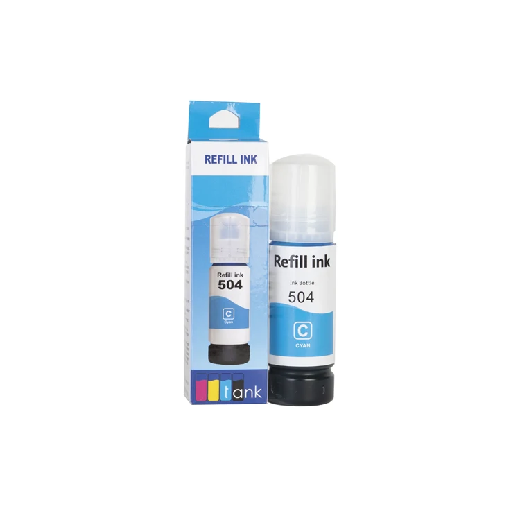 Universal Ink 504 544 Desktop Dye Ink Compatible For Et-2760 Et-3710 Et ...