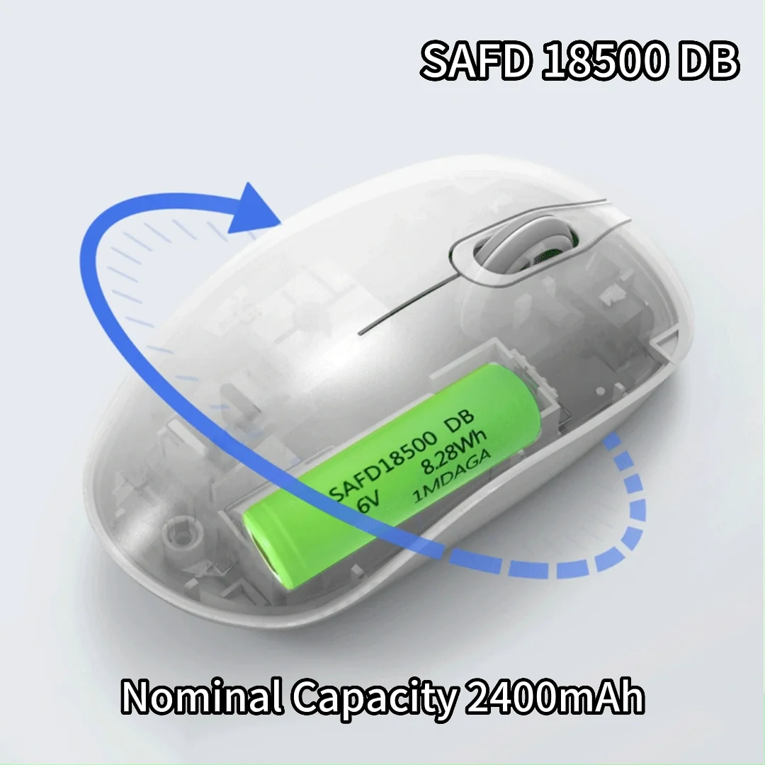 Safd 18490 18500 Rechargeable Battery 3.6v 3.7v 2400mah 2c Discharge ...