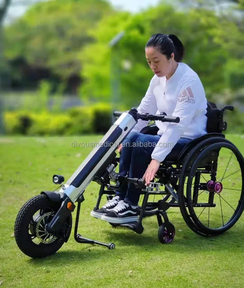 Electric Wheelchair Attachment Handcycle Conversion Wheelchair Handbike ...