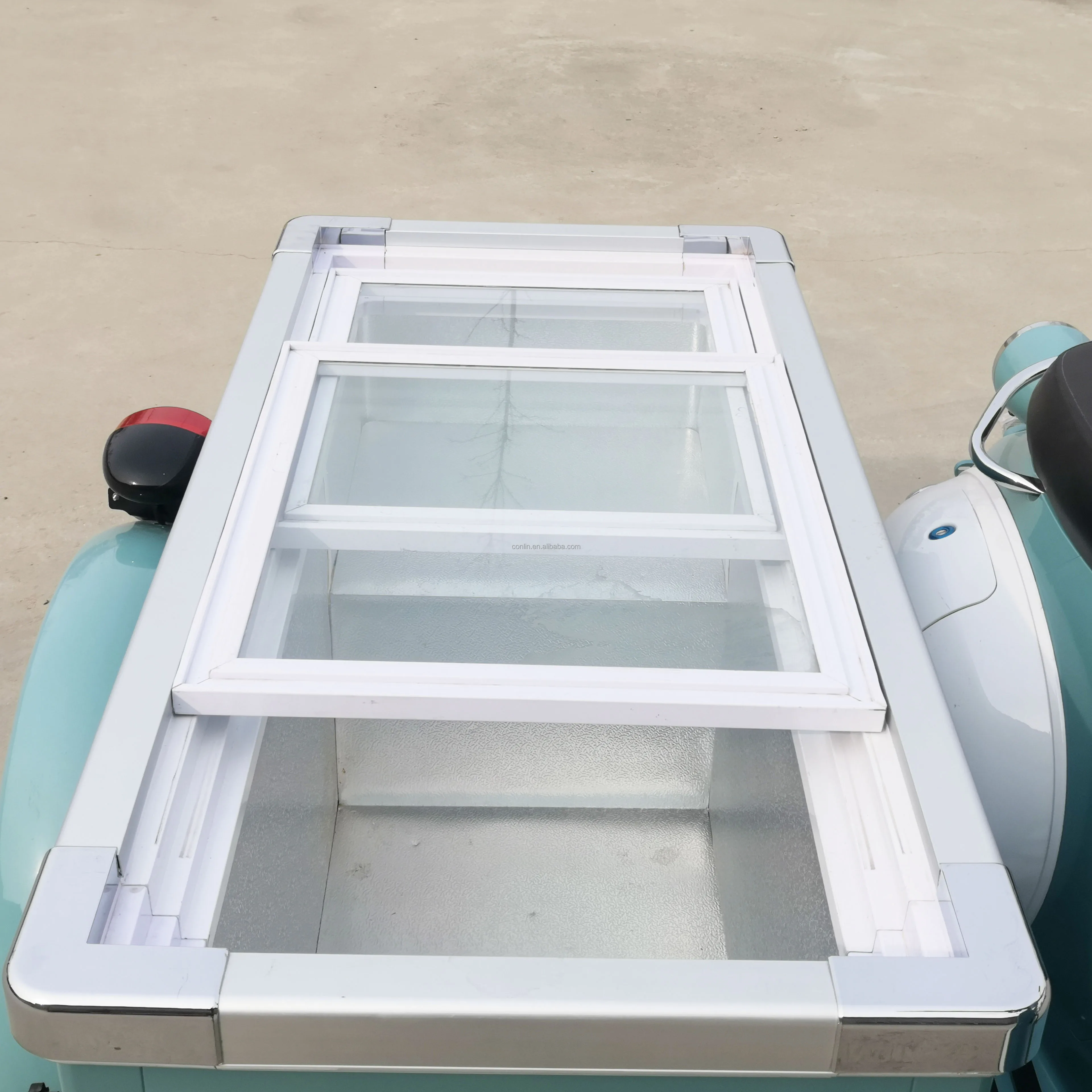 Factory Price Ice Cream Motorcycle Sidecar Electric Food Truck for Sale ...