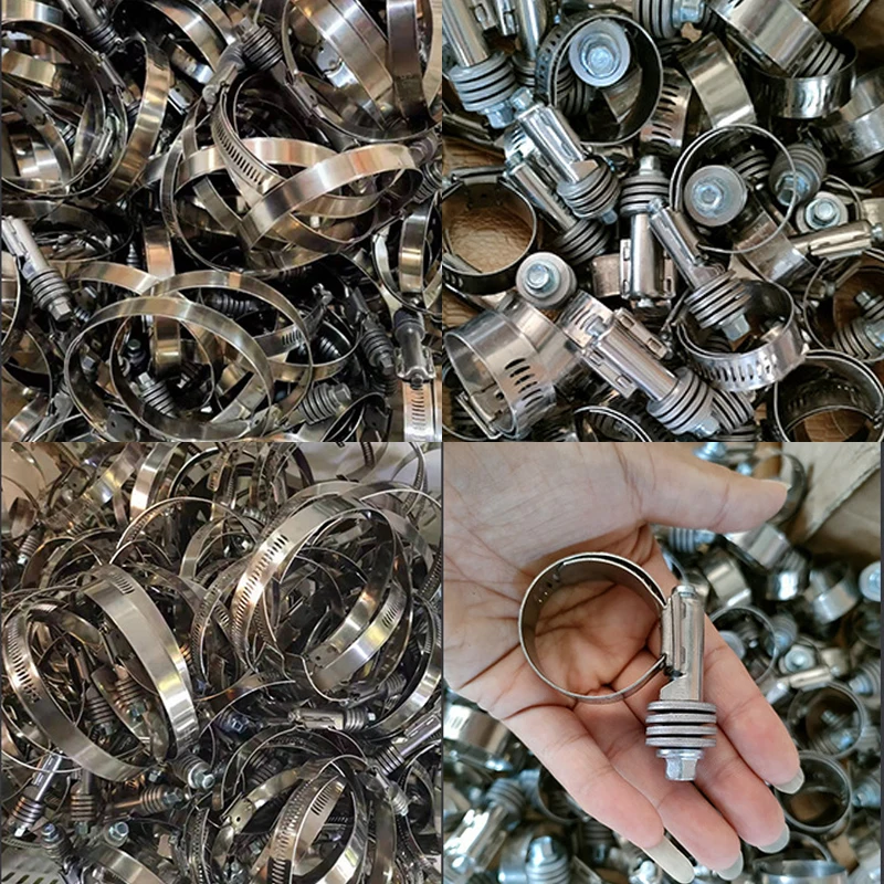 Hose Spring Clamp Yellow Zinc Plated Vacuum Automotive Car Constant ...