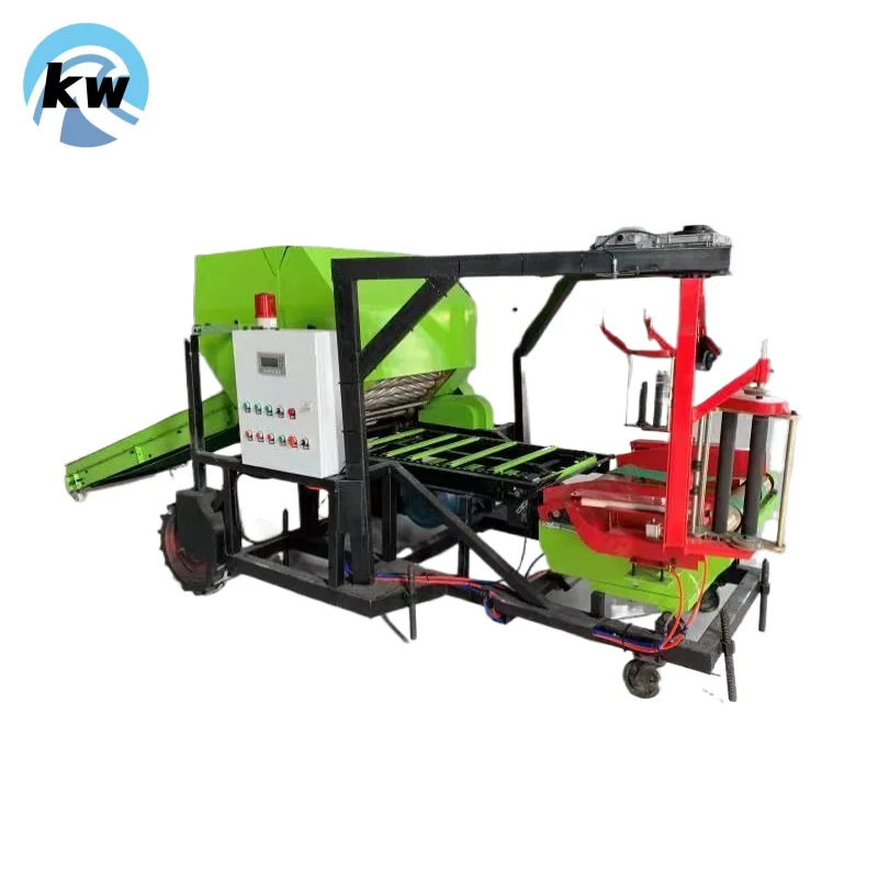 Silage Packaging Machine 50kg Circular Straw Hay Bundling Machine ...
