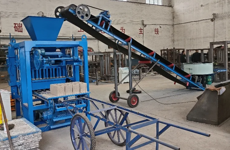 Automatic Cement Block Moulding Machine - High Productivity